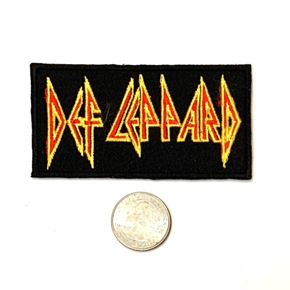 Accessories | Def Leppard Iron On Patch Band 8s Rock Diy Badge | Poshmark